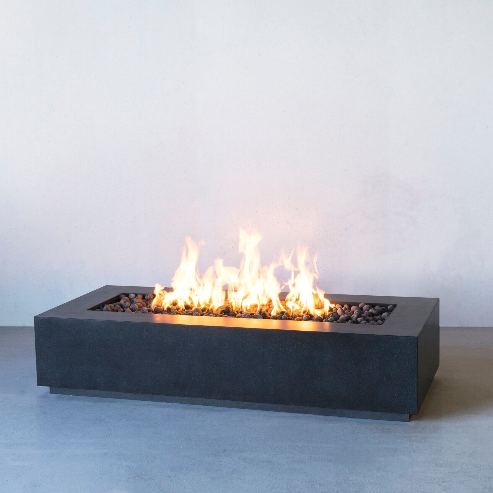 Shop Lumera Custom Fire Pit with 7in Ledge | Wetstone Design