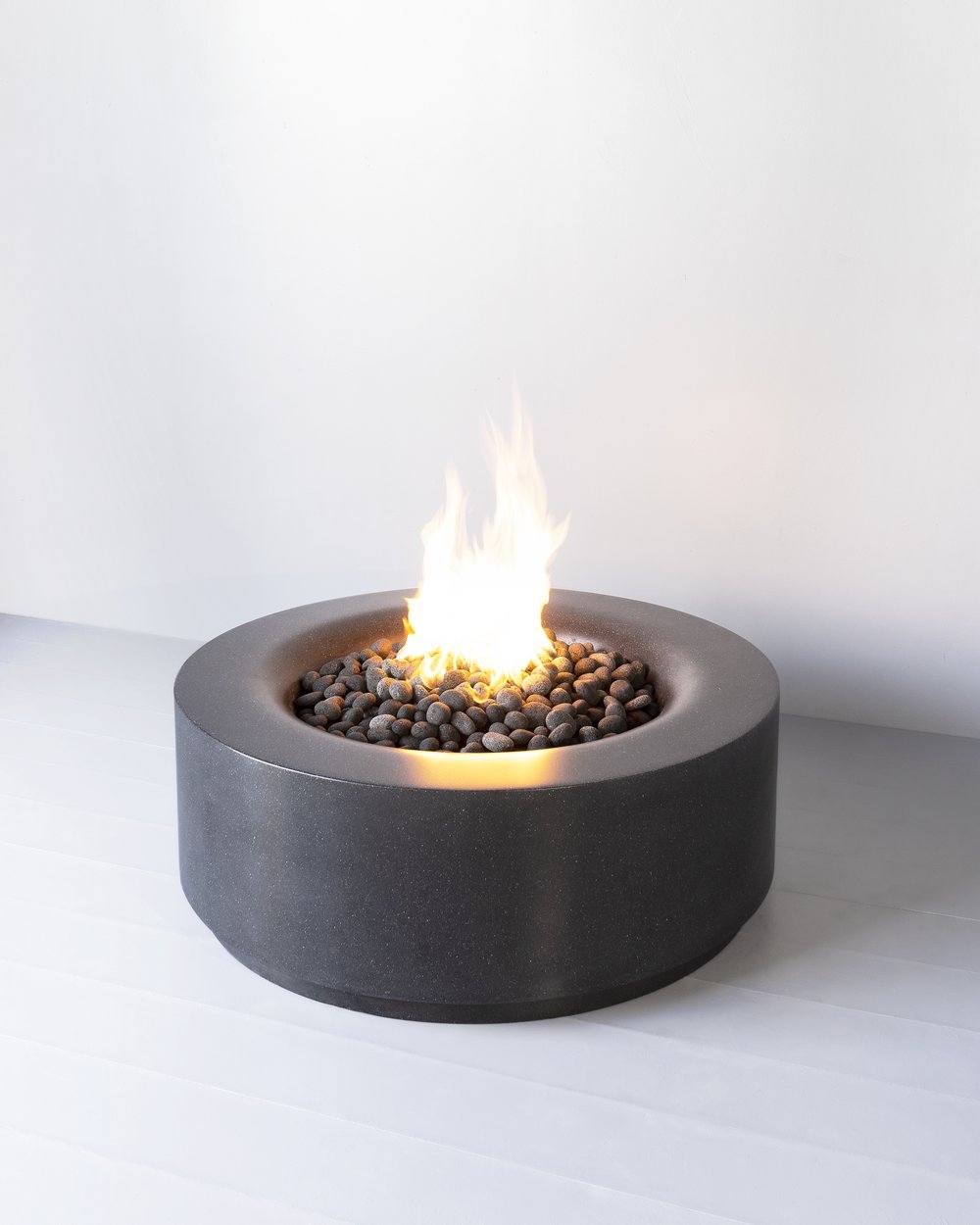 Oblica Slide Fire Pit | Outdoor Decor by Wetstone Design